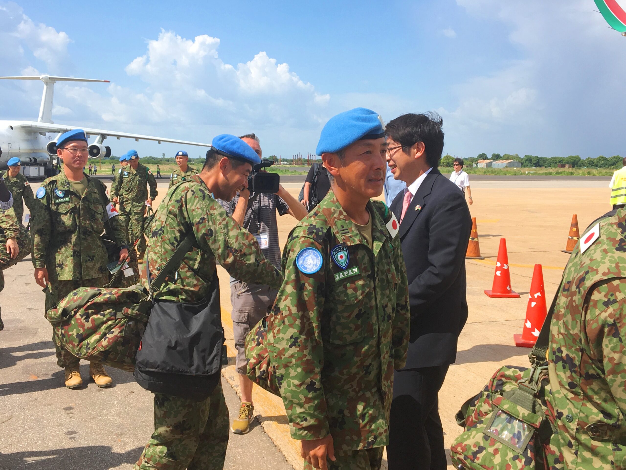 Last batch of Japanese peacekeepers leaves South Sudan - Radio Tamazuj