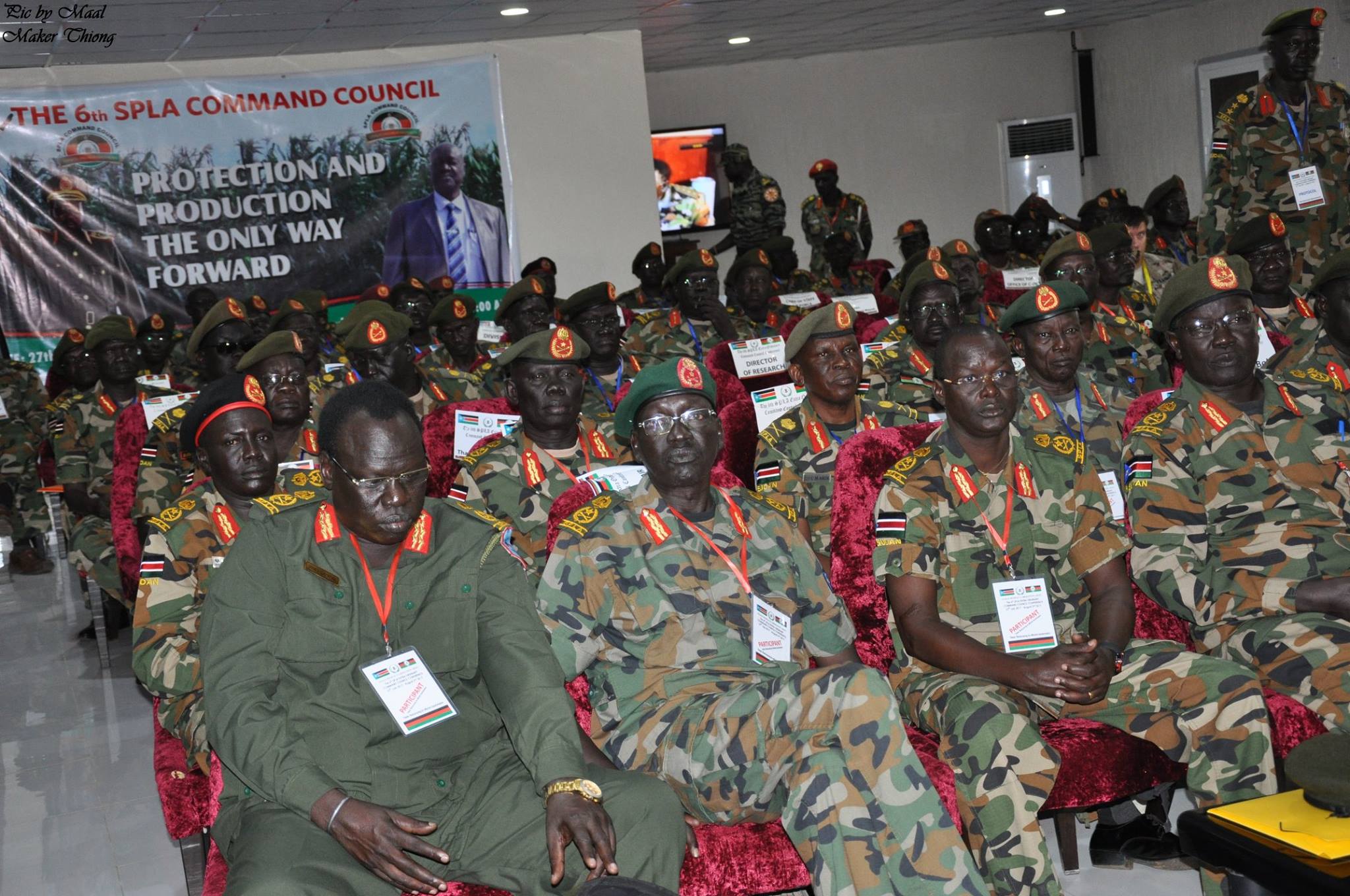 President Kiir opens sixth command council of SPLA army - Radio Tamazuj